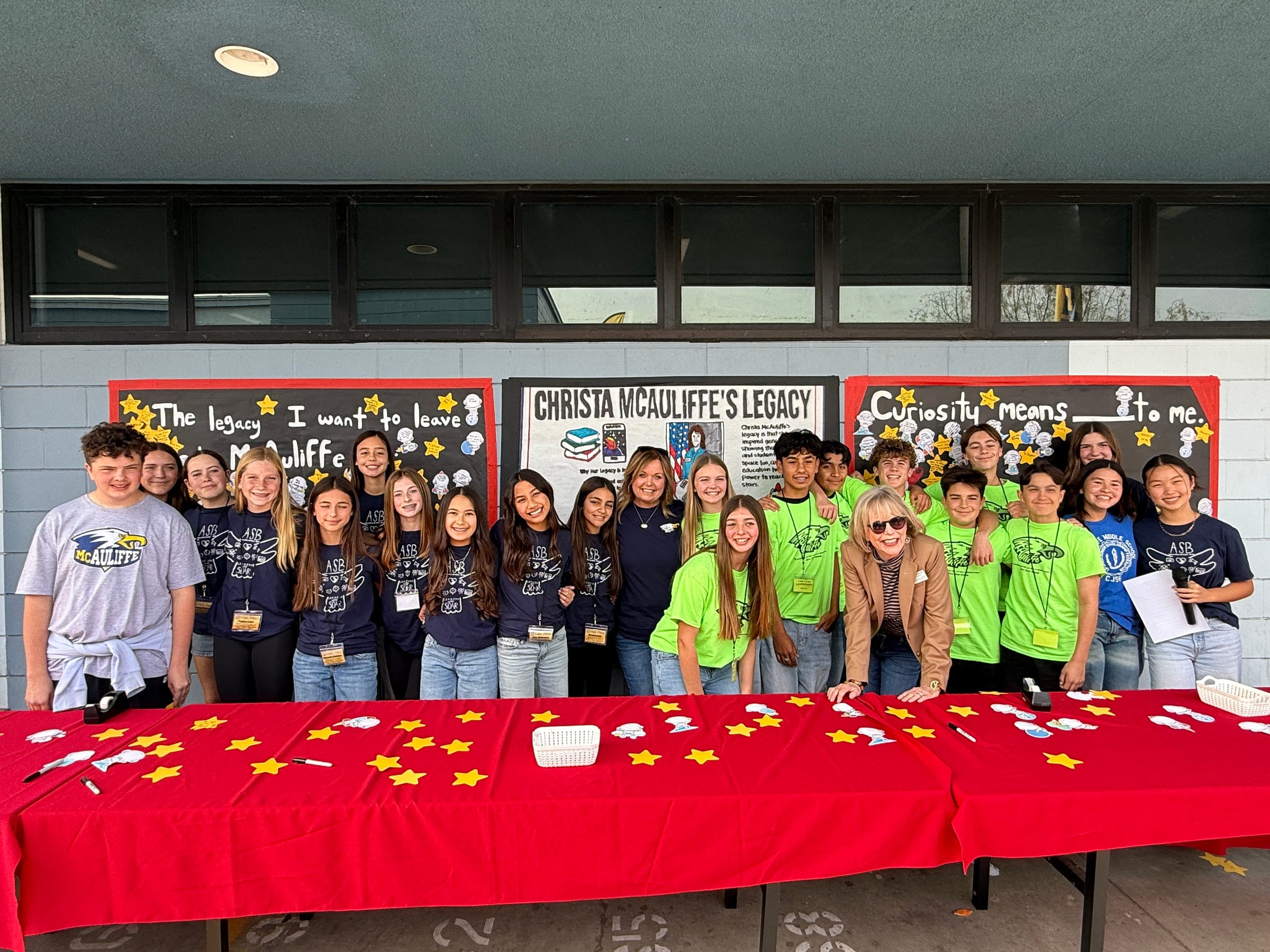 Middle School Honors Legacy of its Namesake, Christa McAuliffe